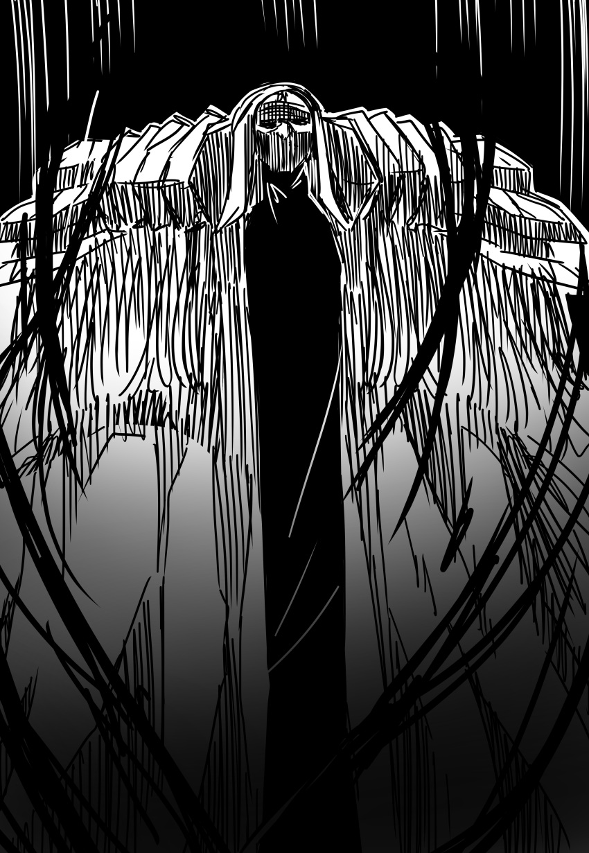 Safebooru - 1boy absurdres blue archive commentary english commentary greyscale highres looking ...