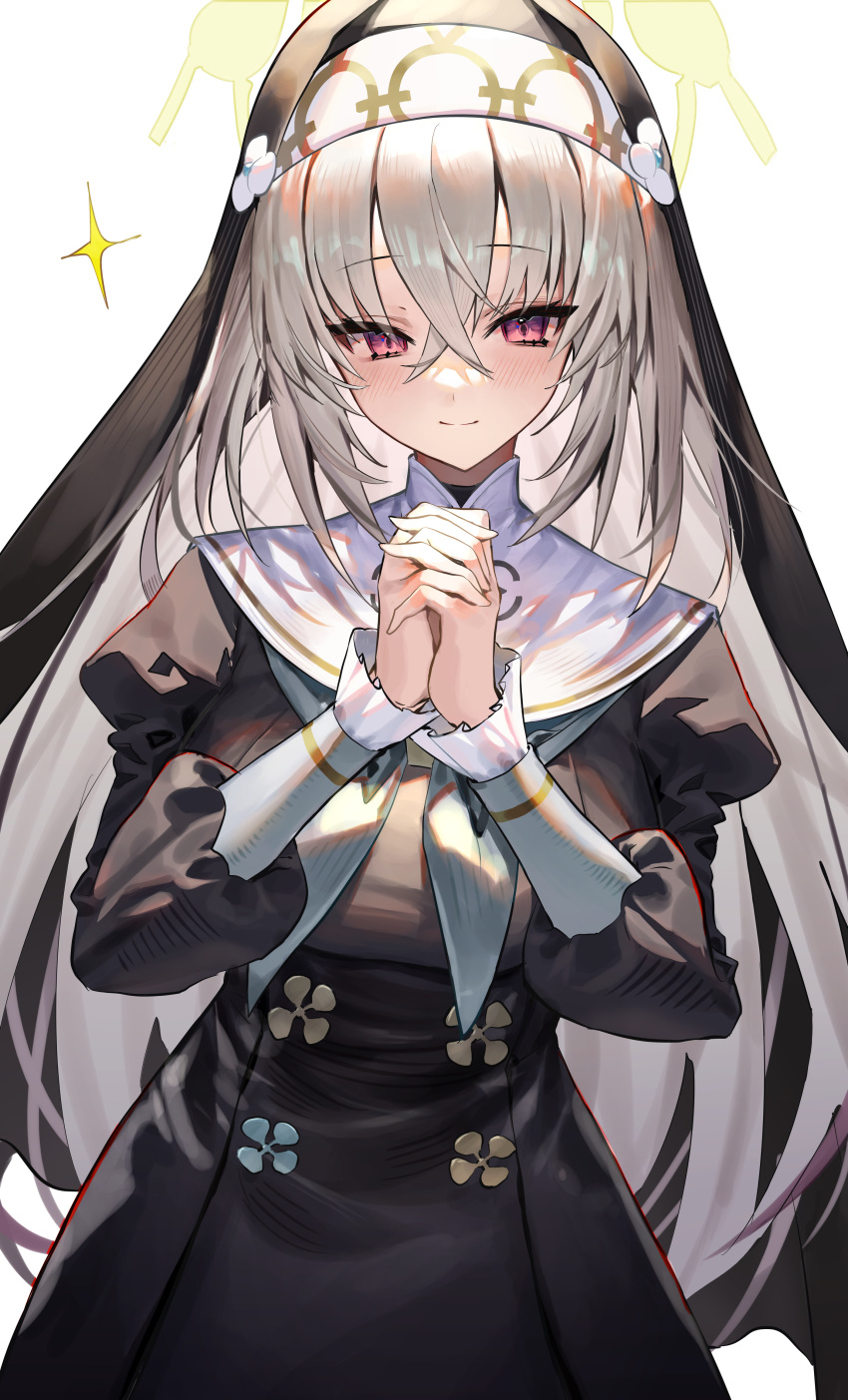 Safebooru - 1girl absurdres black dress black headwear blue archive blush closed mouth cowboy ...