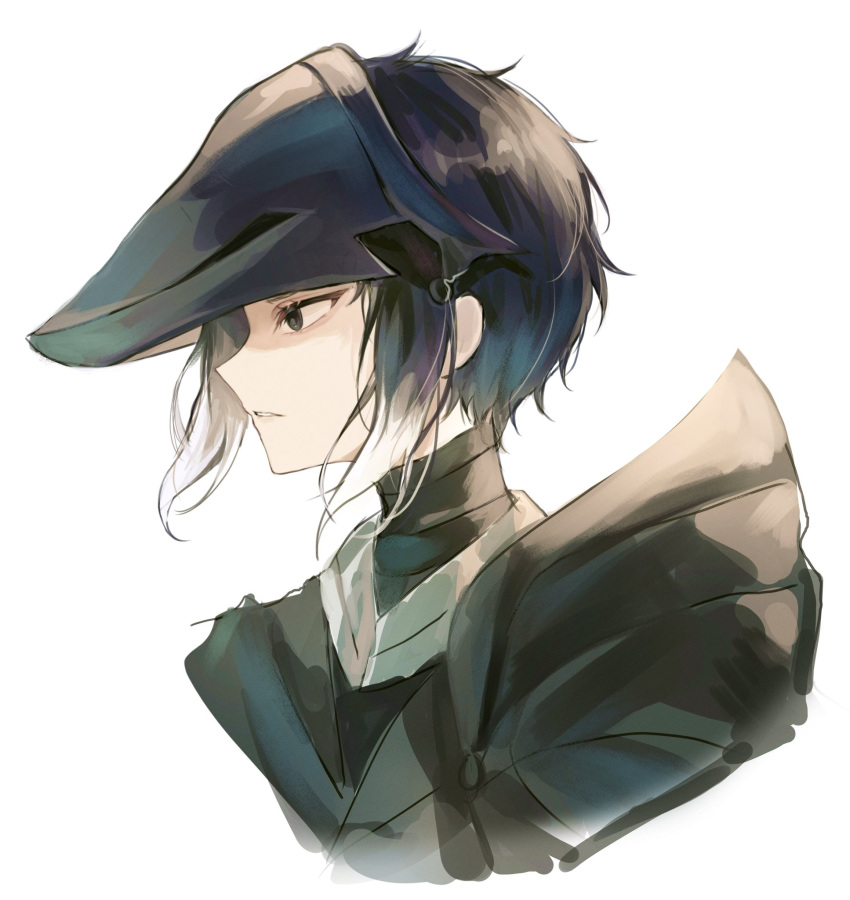 Safebooru - 1boy black eyes black hair bungou stray dogs character request expressionless ...