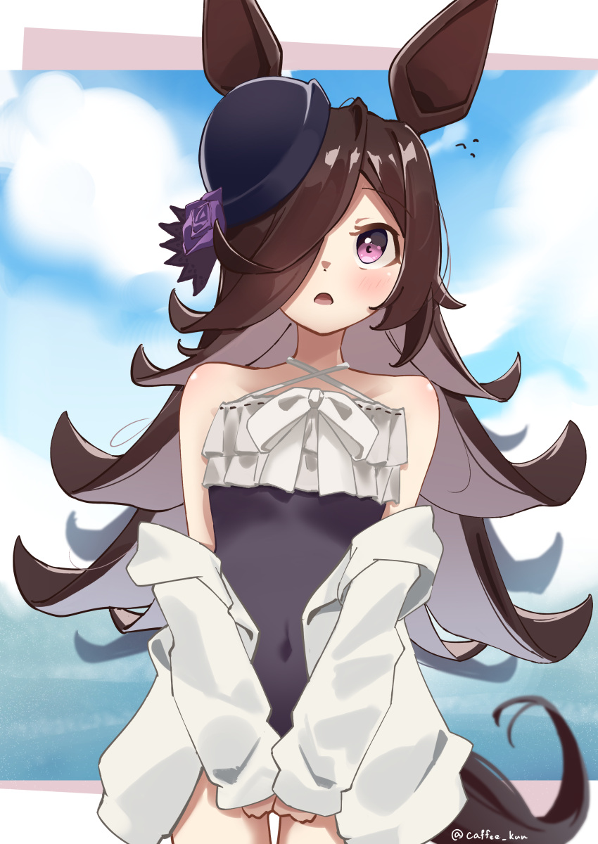 Safebooru - 1girl absurdres alternate costume animal ears blush breasts ...