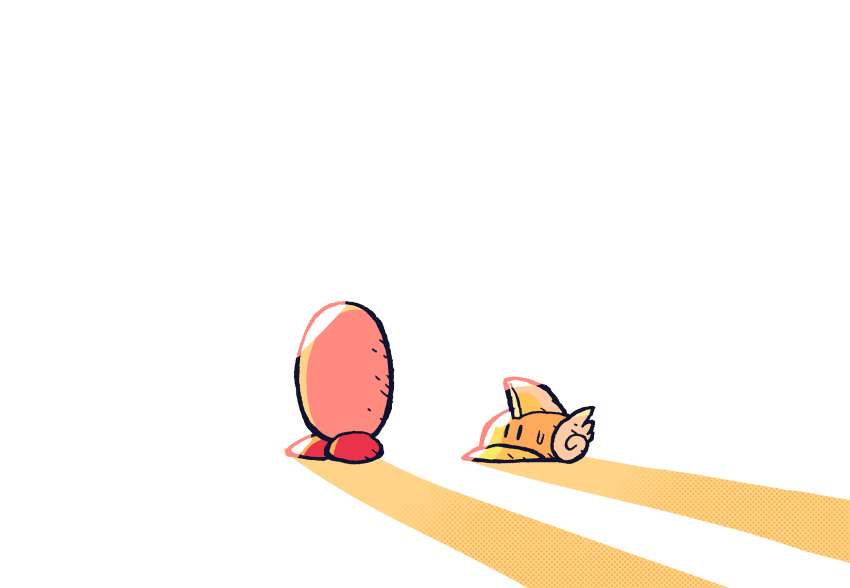 Safebooru - cutter kirby faceless full body hat highres kirby kirby ...