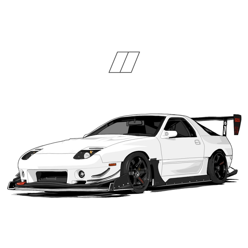 Safebooru - car left-hand drive mazda mazda rx-7 mazda rx-7 fc motor ...