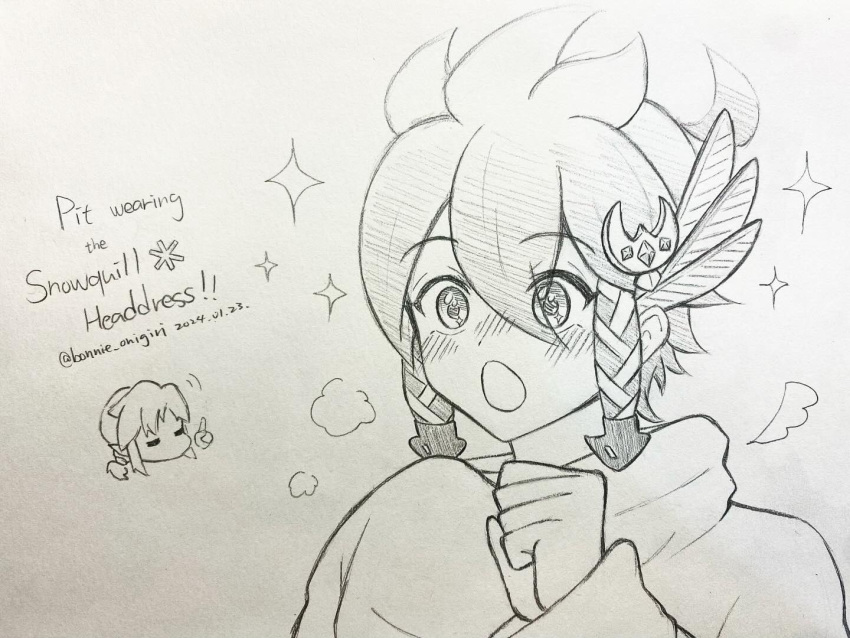 Safebooru - + + 2boys androgynous blush bonnie onigiri character name ...