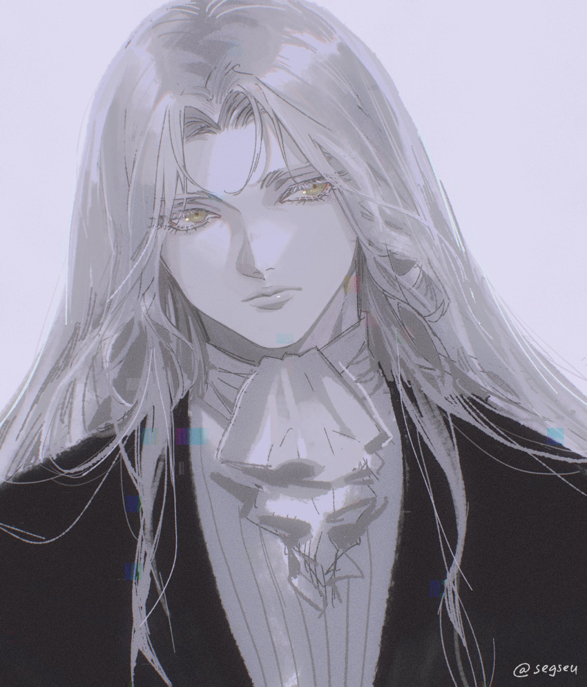 Safebooru - 1boy alucard (castlevania) ascot castlevania: symphony of ...