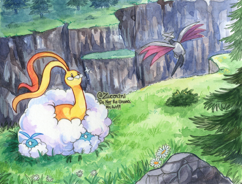 Safebooru - altaria alternate color animal focus artist name bird brown ...