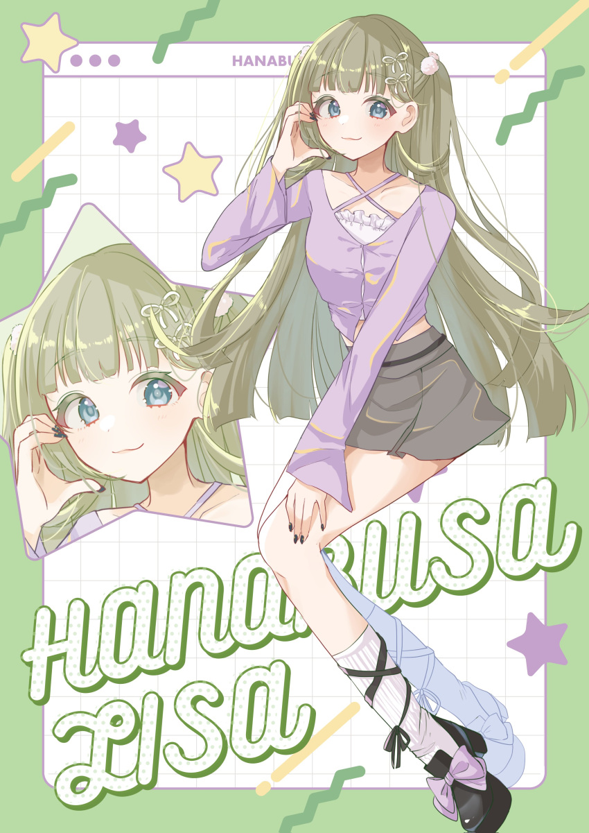 Safebooru - 1girl :3 absurdres amaou (rin 0107) black footwear black ...