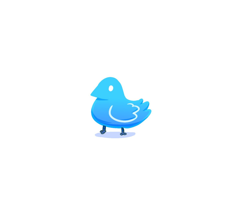 Safebooru - animal animal focus bird blue bird commentary english commentary full body ...