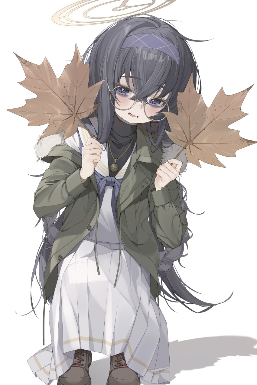 Safebooru - 1girl absurdres bags under eyes black hair blue archive blue eyes blue hairband blue ...