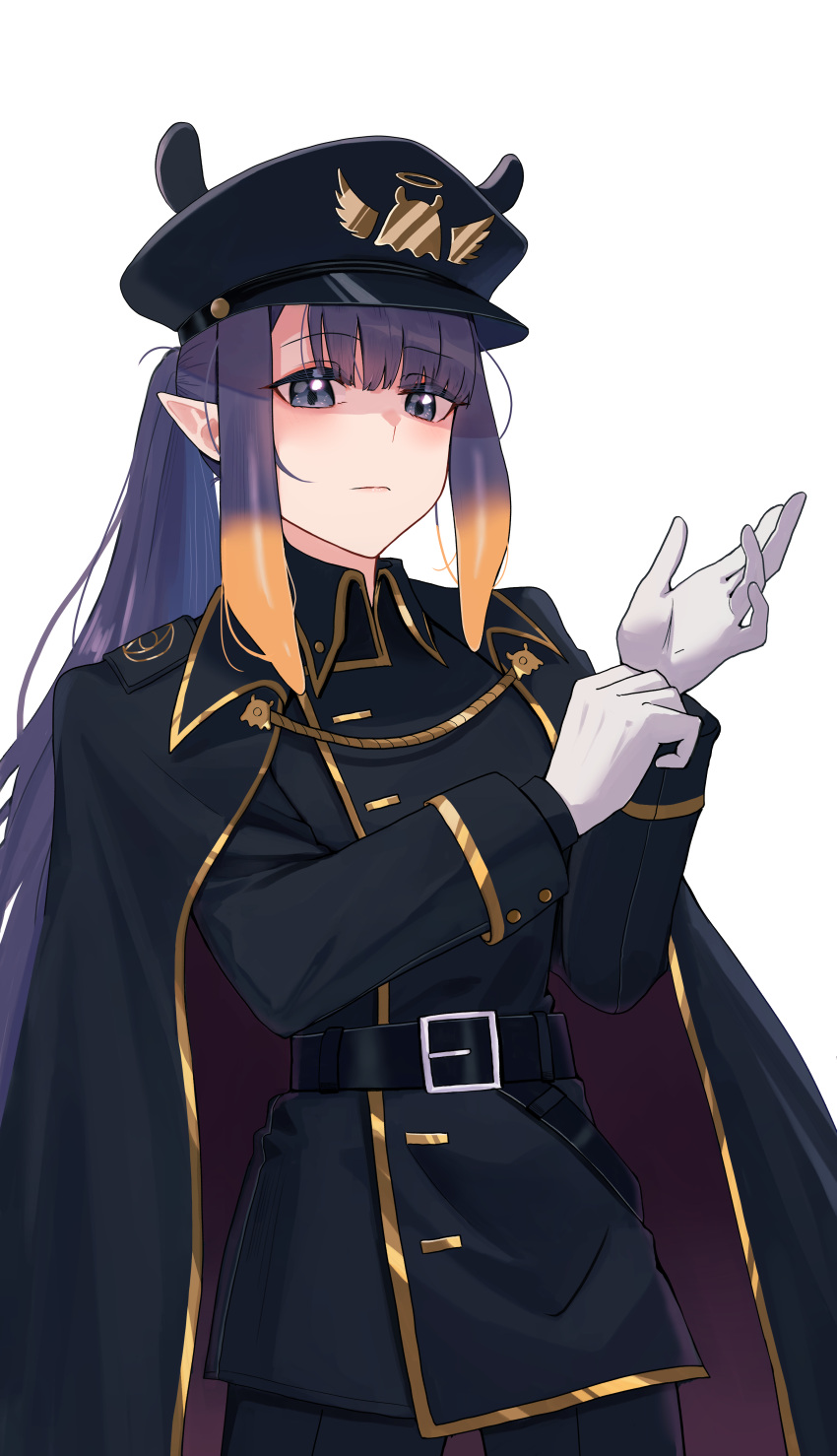 Safebooru - 1girl absurdres adjusting clothes adjusting gloves alternate costume alternate ...