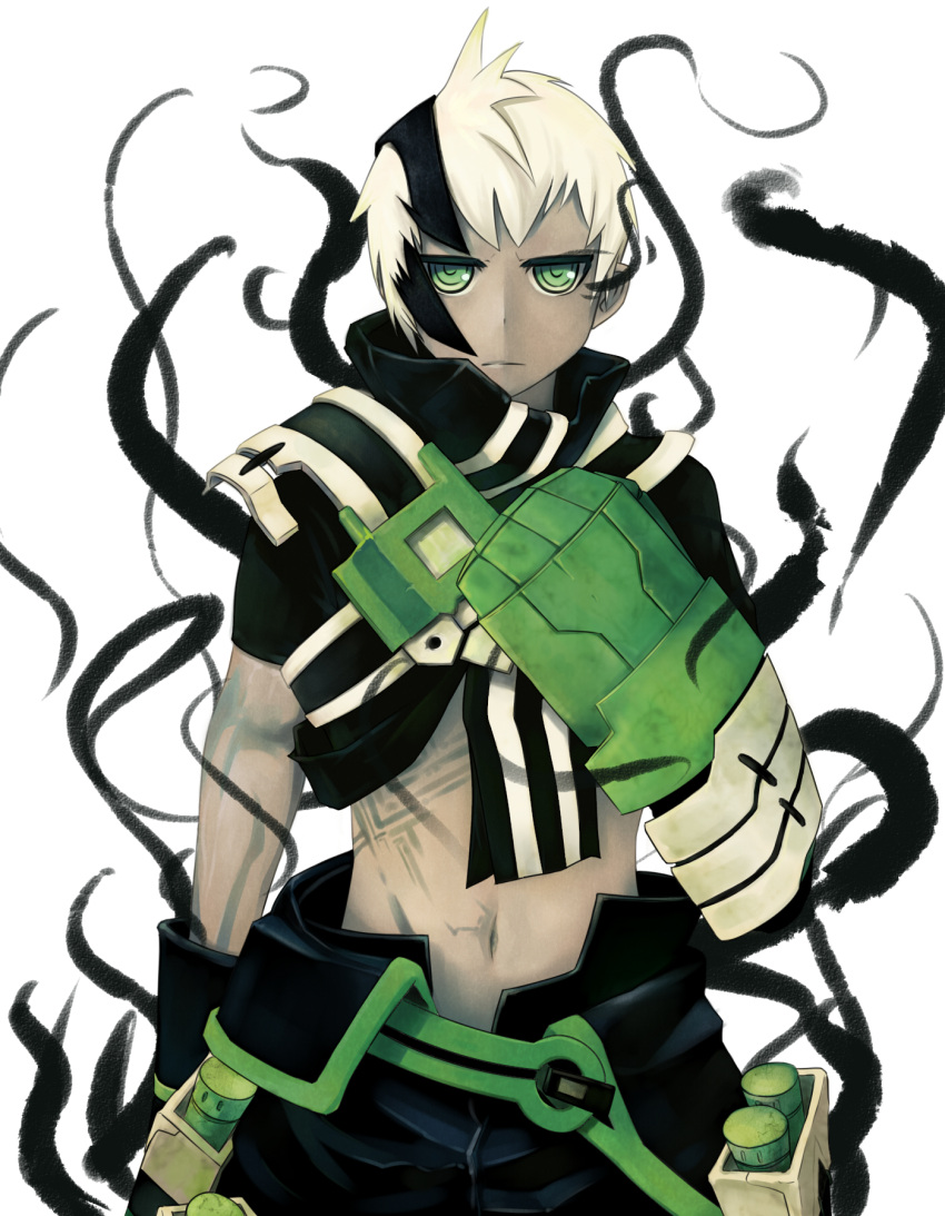 Safebooru - 1boy belt black rock shooter black rock shooter (game ...