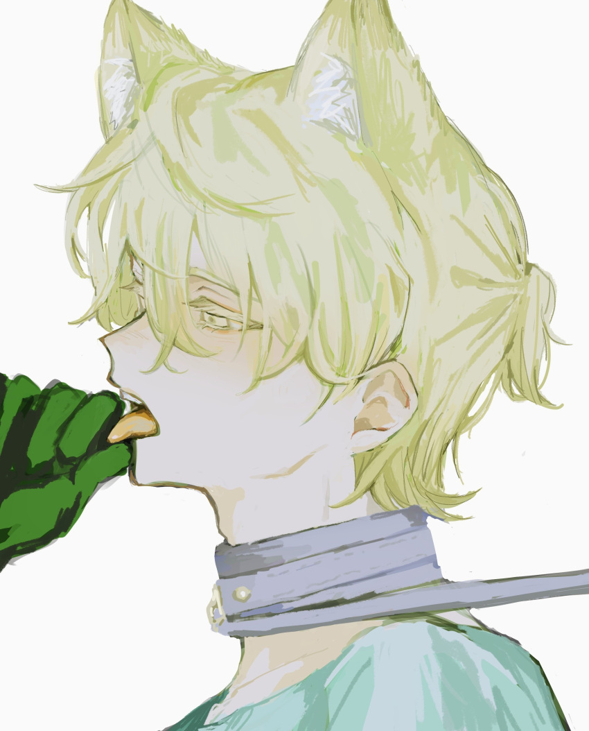 Safebooru - 1boy a wrx444444 absurdres alien stage blonde hair blue ...