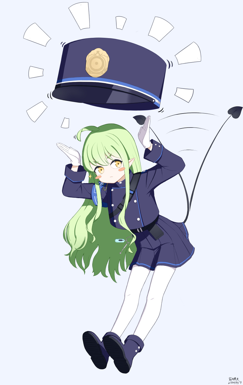 Safebooru - 1girl absurdres ahoge armband blue archive blue armband ...