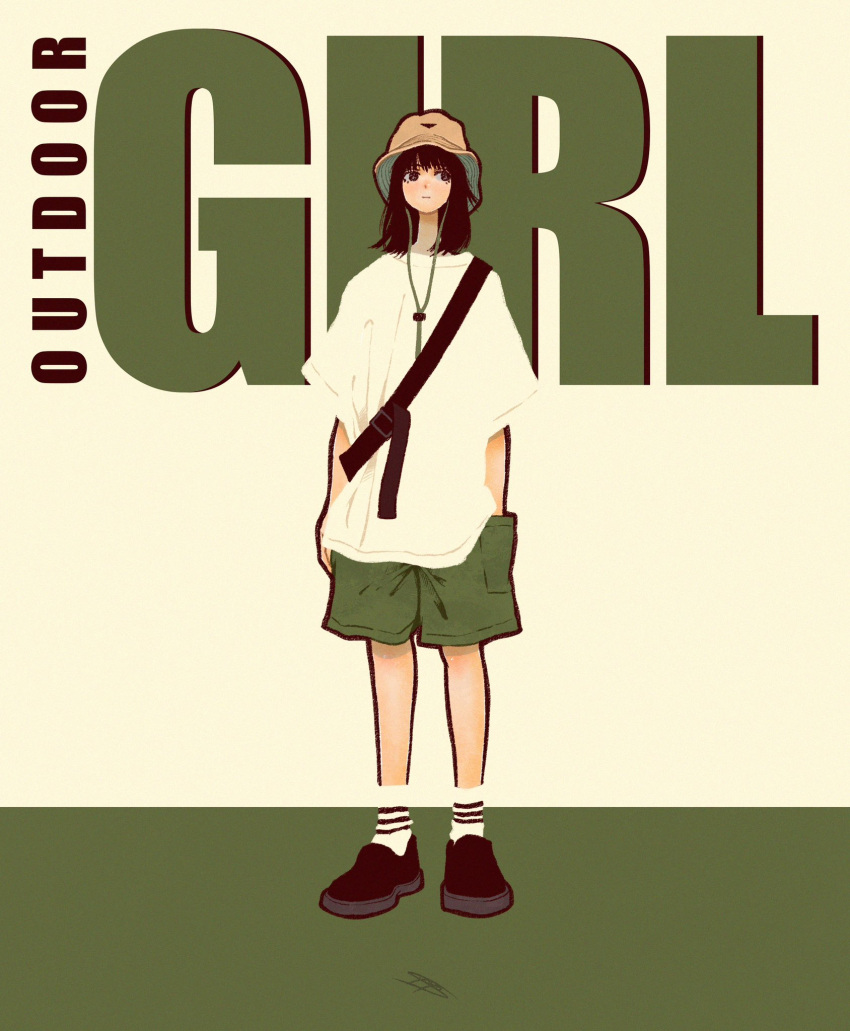 Safebooru - 1girl black footwear black hair blending brown headwear ...