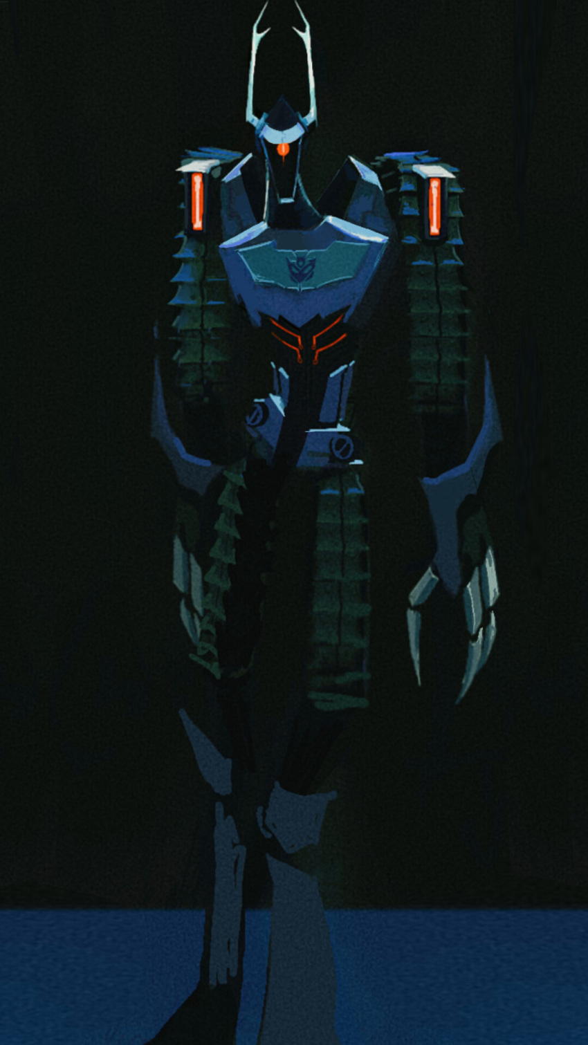 Safebooru - 1boy claws decepticon fingernails highres horns insignia ...