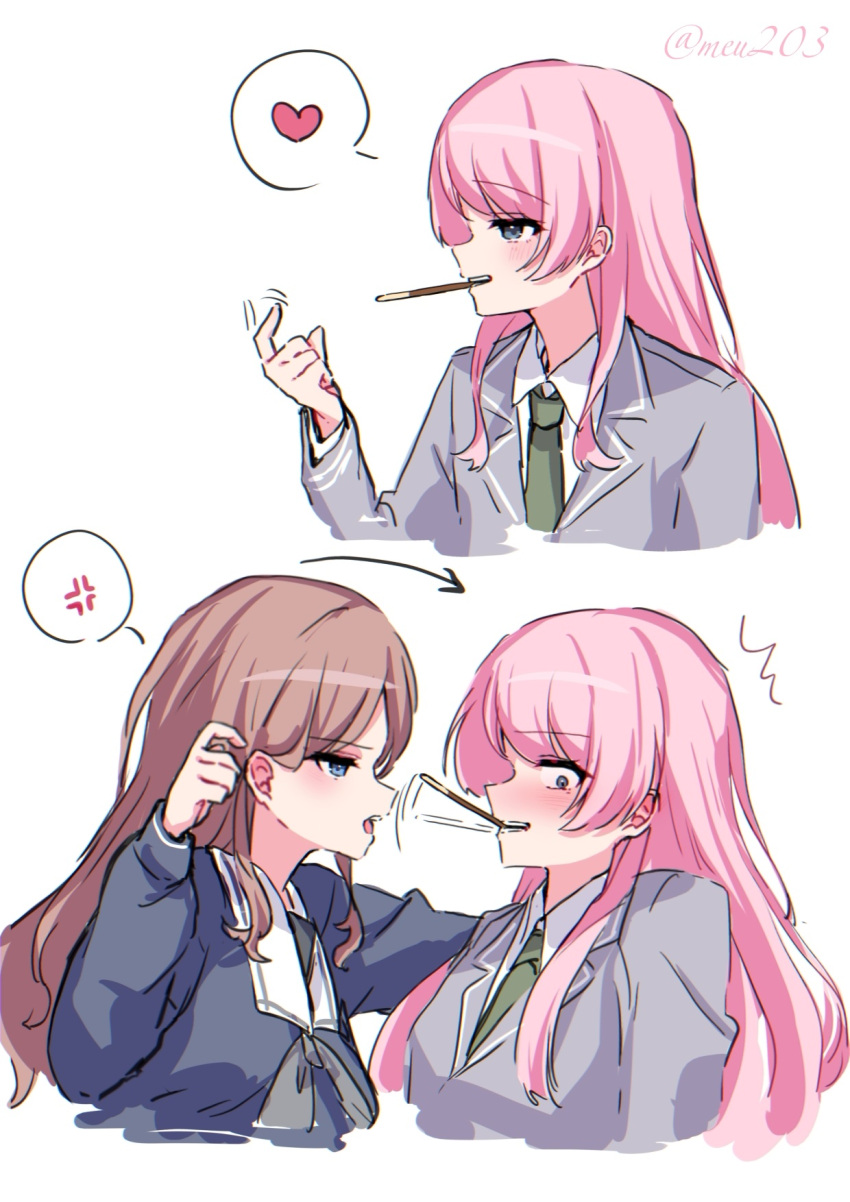 Safebooru - 2girls anger vein bang dream! bang dream! it's mygo ...
