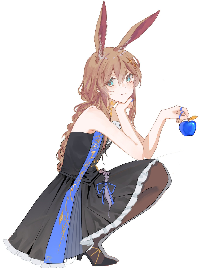 Safebooru - 1girl amiya (ambience synesthesia 2024) (arknights) amiya (arknights) animal ears ...