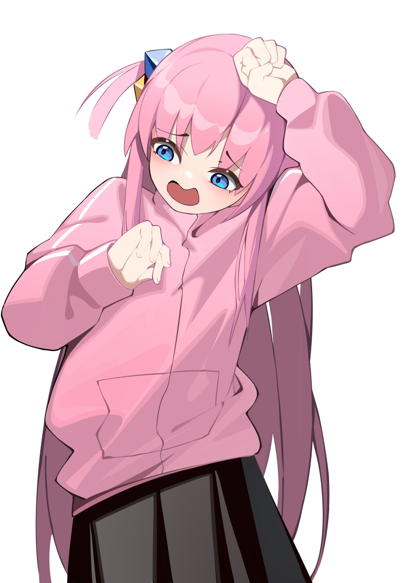 Safebooru - 1girl absurdres blue eyes bocchi the rock! cube hair ...