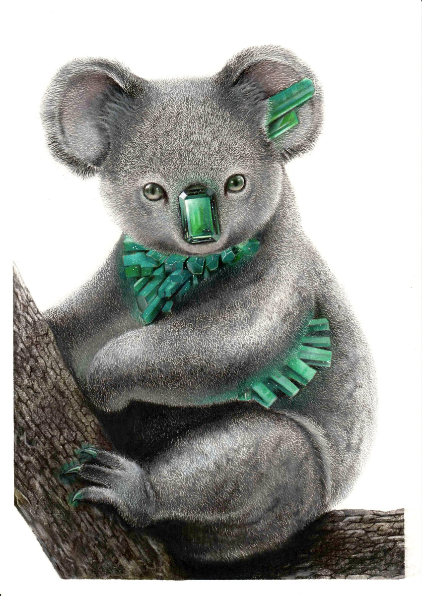 Safebooru - abe yuichiro animal focus border colored pencil (medium ...