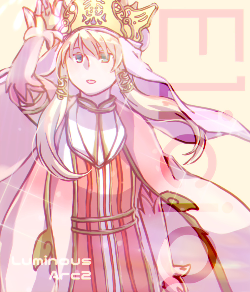 Safebooru - 1girl absurdres crown elicia (luminous arc 2) highres long sidelocks luminous arc ...