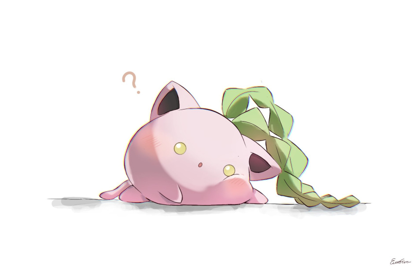 Safebooru - ? emofuru (vktd5442) full body highres hoppip lying no ...
