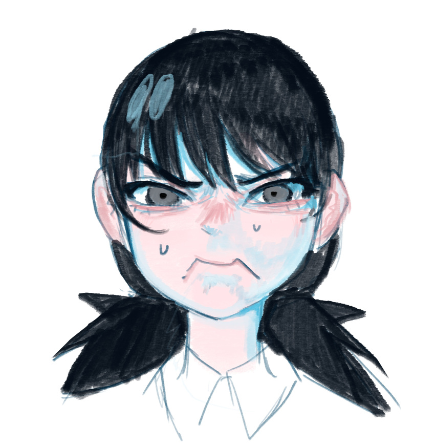 Safebooru - 1girl absurdres angry black hair chainsaw man ginka jack ...