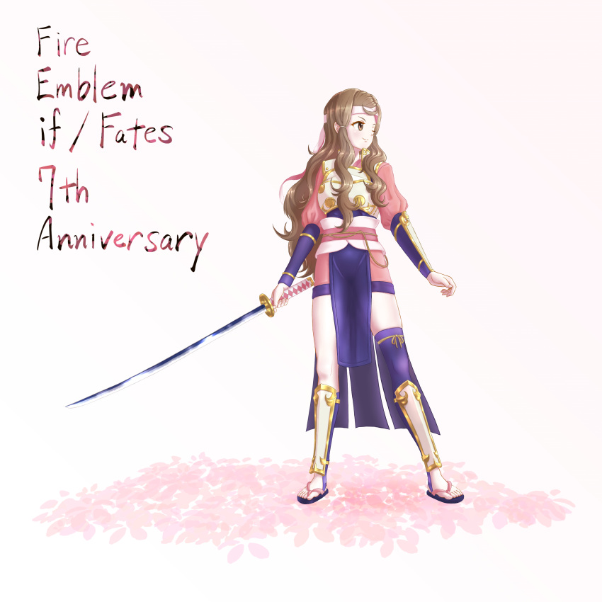 Safebooru - 1girl absurdres anniversary armor brown eyes brown hair copyright name fire emblem ...