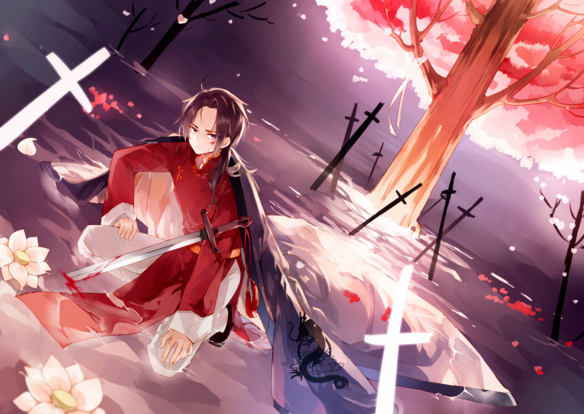 Safebooru - 1boy 799381571 absurdres axis powers hetalia belt black coat black footwear blood ...