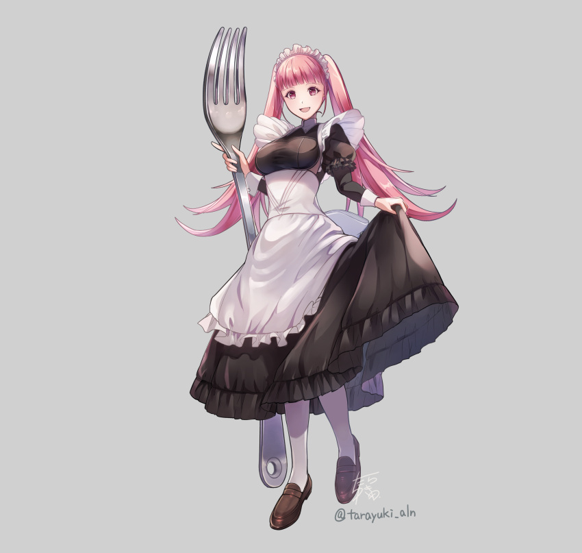 Safebooru - alternate costume apron black dress dress fire emblem fire ...