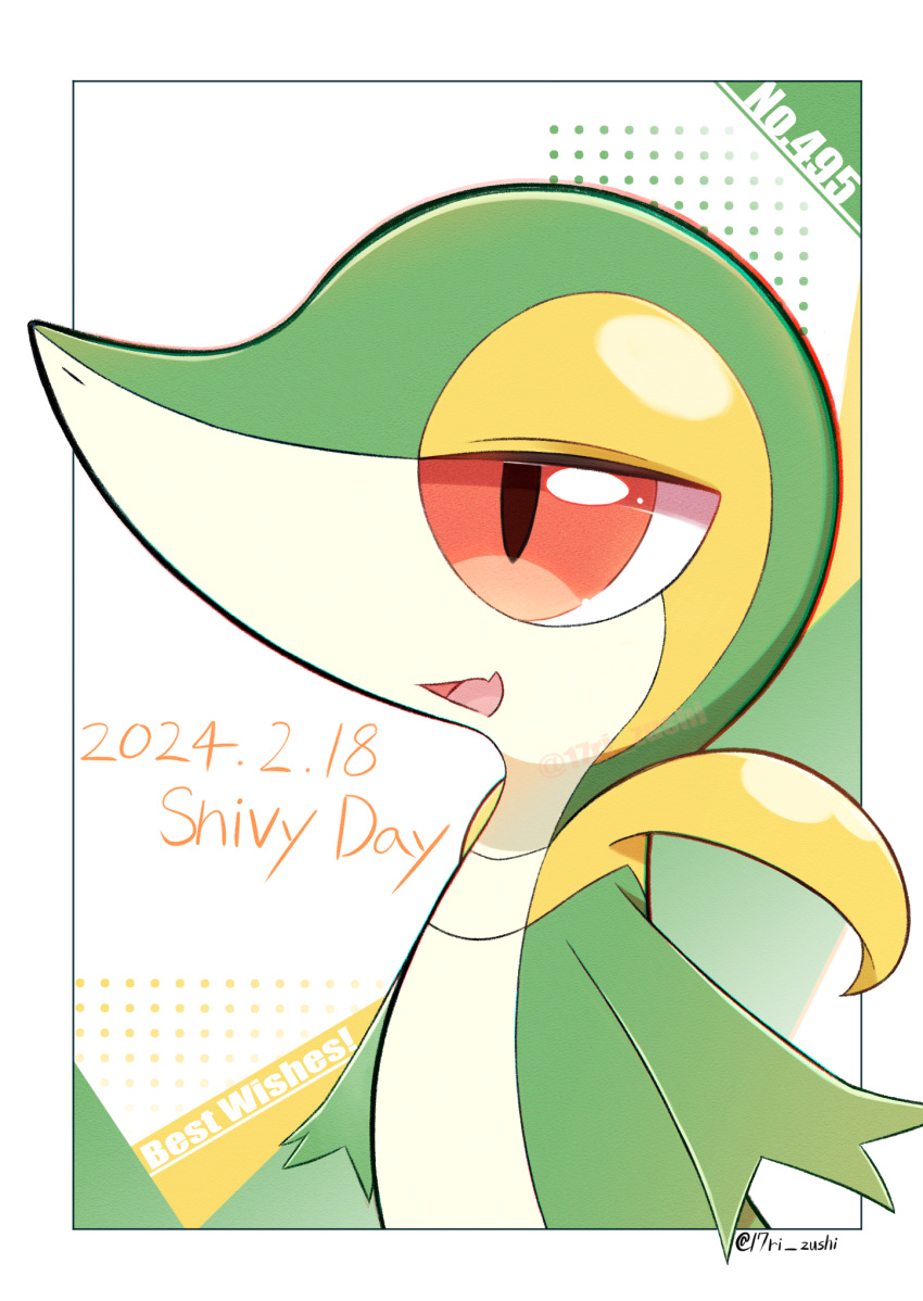 Safebooru - :d border character name commentary request dated fang ...