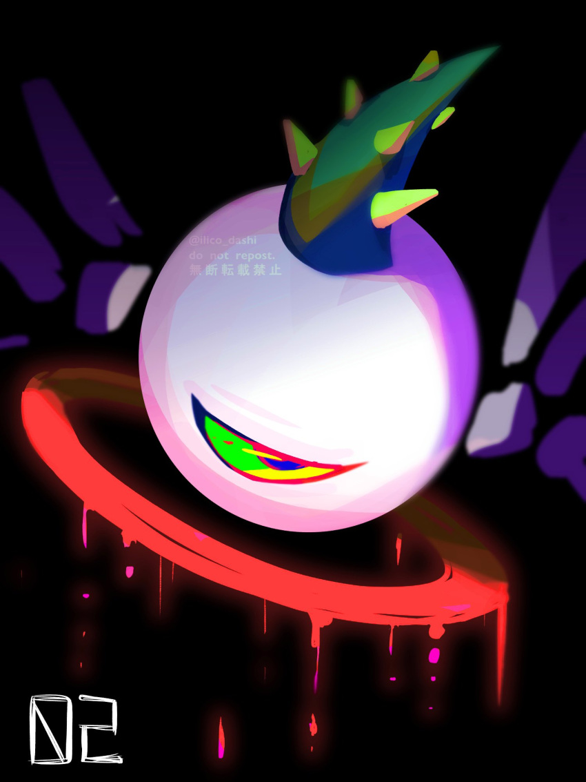 Safebooru - alternate eye color black background halo highres kirby ...