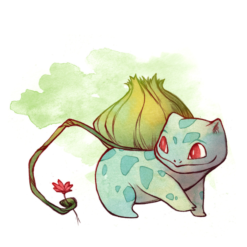 Safebooru - animal focus bright pupils bulbasaur closed mouth english ...