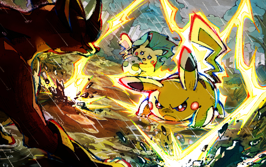 Safebooru - angry animal focus commentary request egg electricity ...