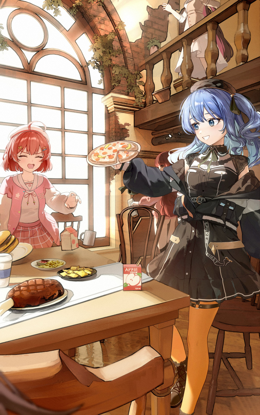 Safebooru - 5girls absurdres ahoge apple juice azki (4th costume ...