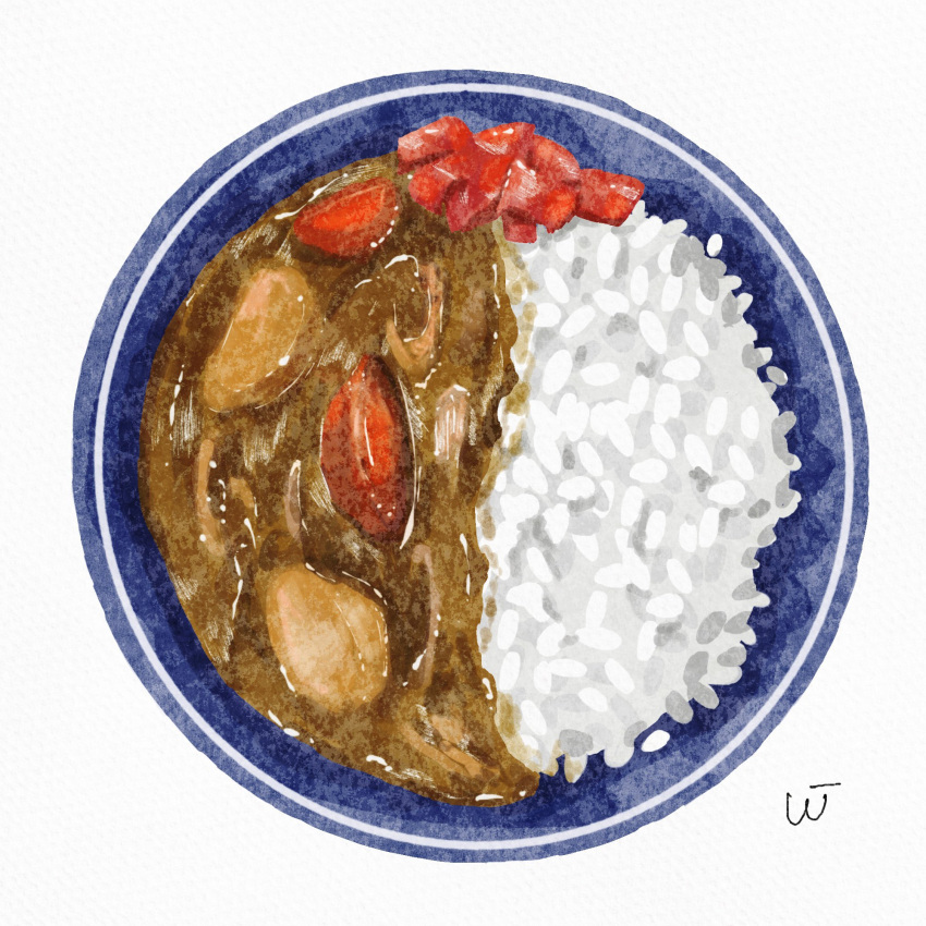 Safebooru - artist name commentary request curry curry rice food food ...