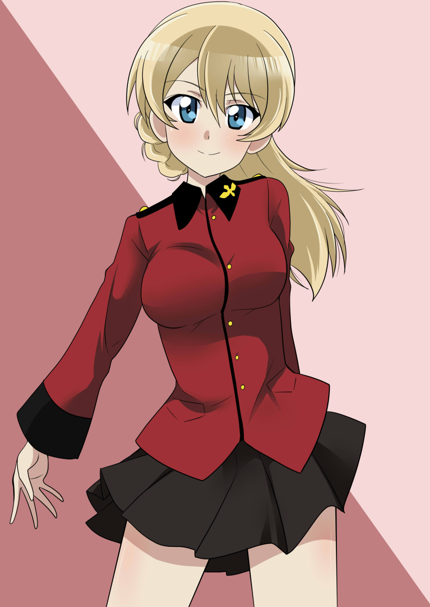 Safebooru - 1girl absurdres alternate hairstyle arm behind back black ...