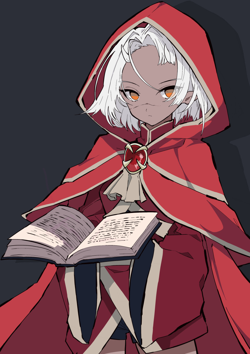 Safebooru - 1girl absurdres book brooch calamitas calamity (terraria ...