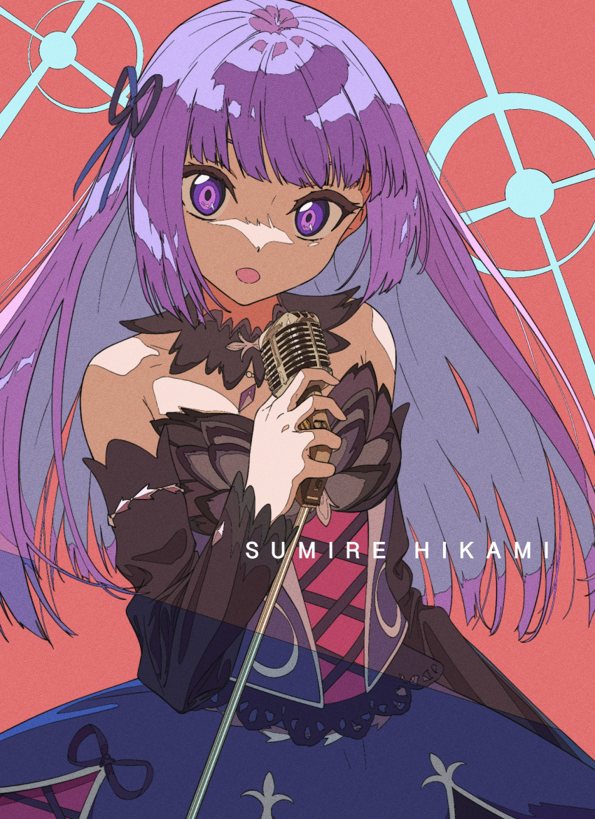 Safebooru - 1girl :o aikatsu! aikatsu! (series) bare shoulders black ...