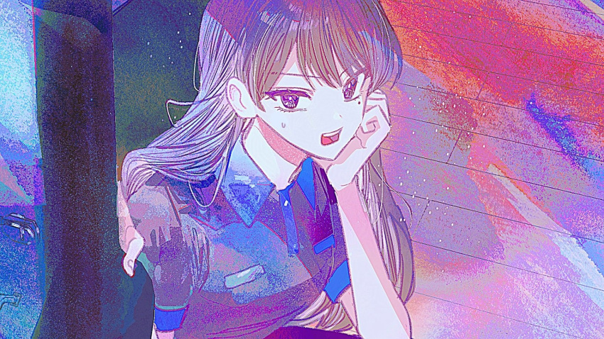 Safebooru - 1girl bang dream! bang dream! it's mygo!!!!! black hair black shirt highres long ...