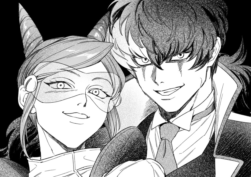 Safebooru - 1boy 1girl ace attorney aura blackquill brother and sister chapssal 17 collared ...