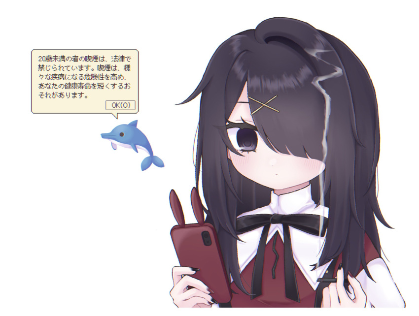 Safebooru - 1girl alternate hairstyle ame-chan (needy girl overdose) black eyes black nails ...