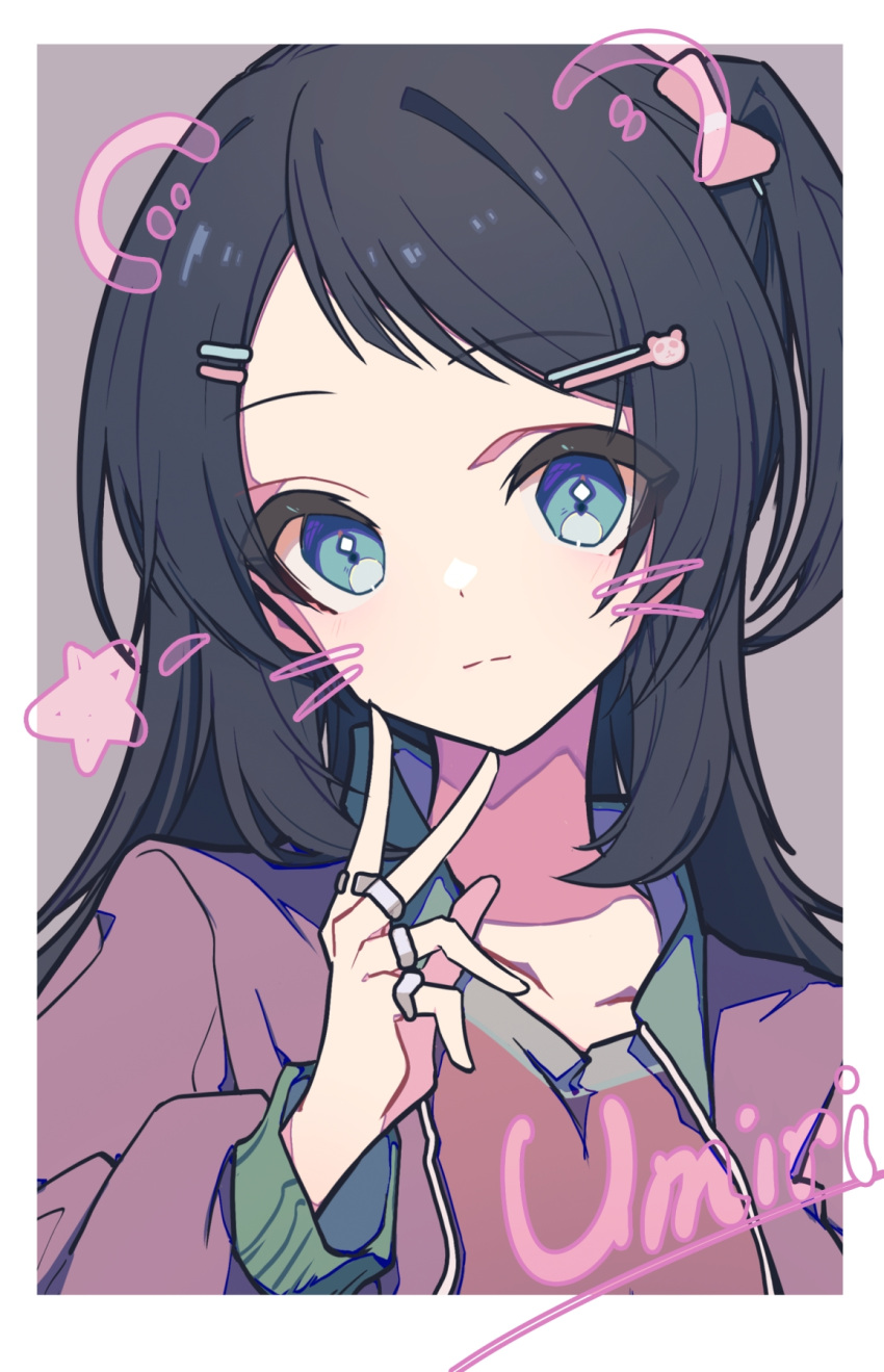 Safebooru - 1girl bang dream! bang dream! it's mygo!!!!! black hair blue eyes character name ...