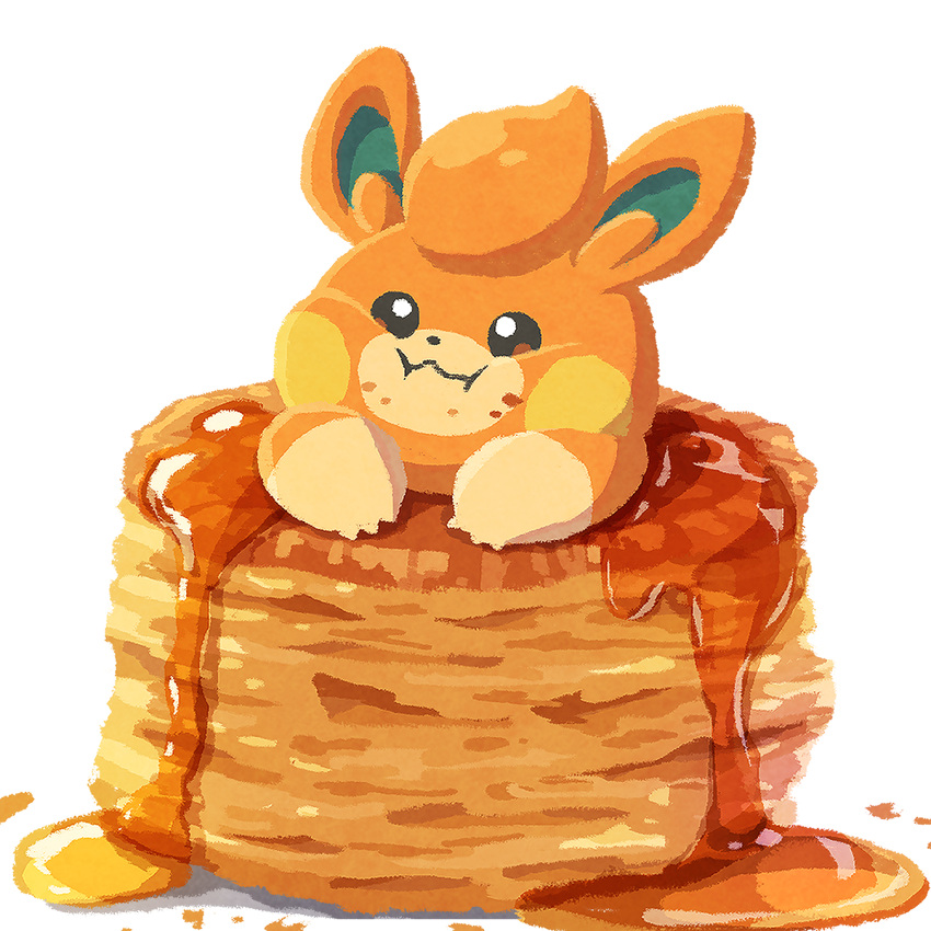 Safebooru - :i biscuit (bread) closed mouth crumbs eating hashtag-only ...