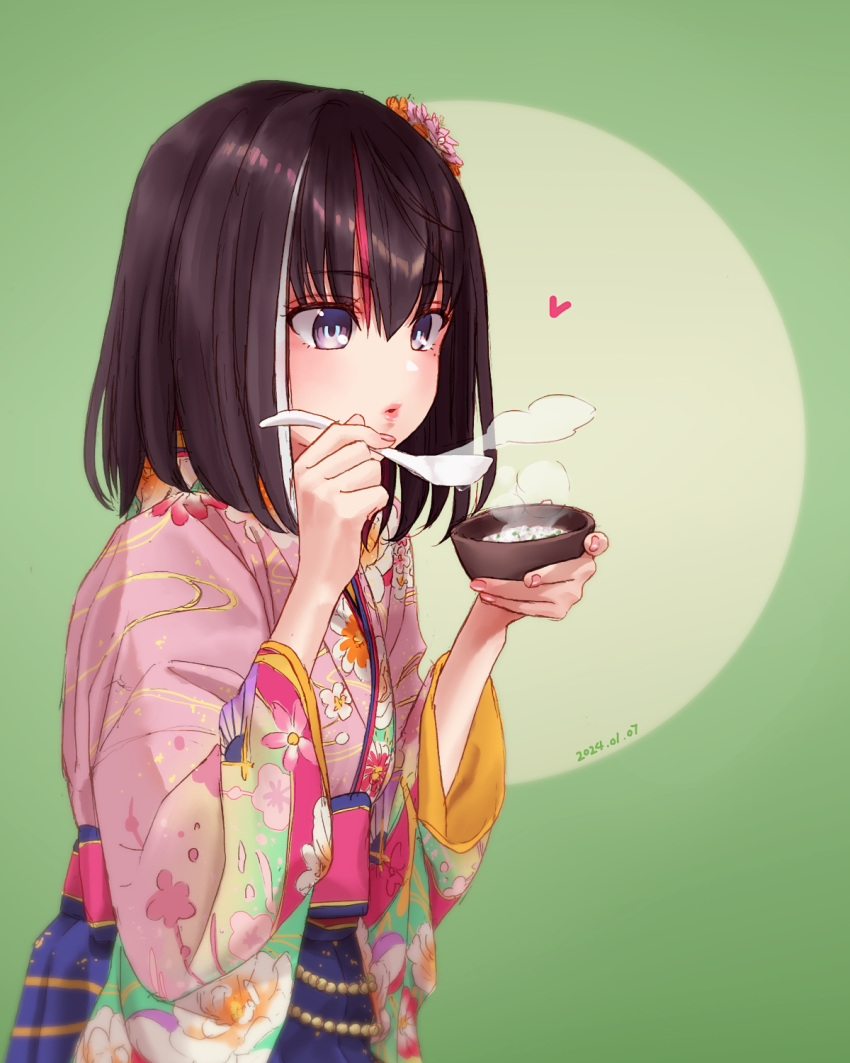 Safebooru - 1girl azki (hololive) azki (new year) (hololive) blowing ...