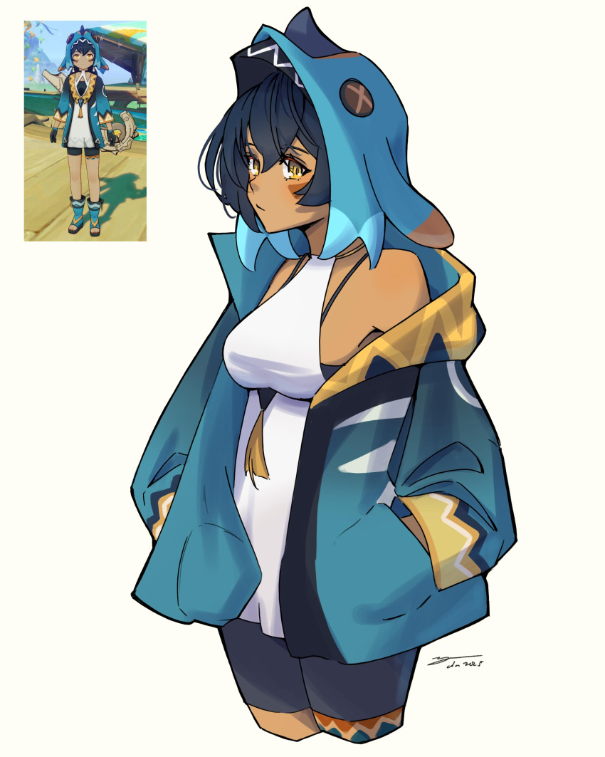 Safebooru - 1girl absurdres adapted costume aged up amina (genshin ...