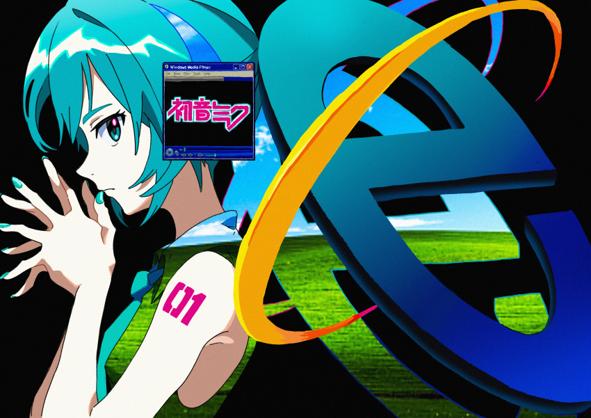 Safebooru - 1girl absurdres arm tattoo bliss (image) closed mouth ...