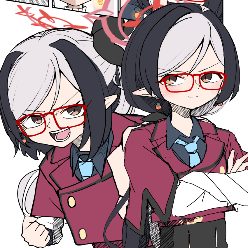 Safebooru - absurdres ayane (blue archive) blue archive earrings fusion ...