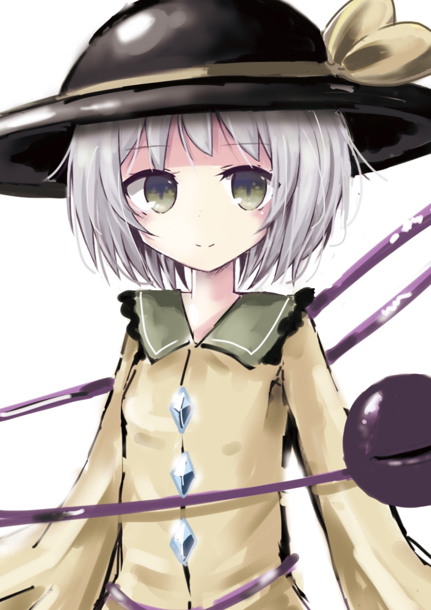 Safebooru - 1girl black hat buttons closed mouth collared shirt commentary request diamond ...
