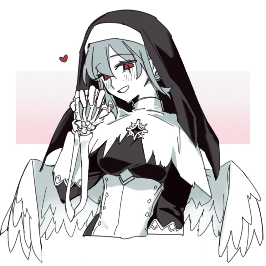 Safebooru - 1girl blush ender lilies quietus of the knights feathered ...