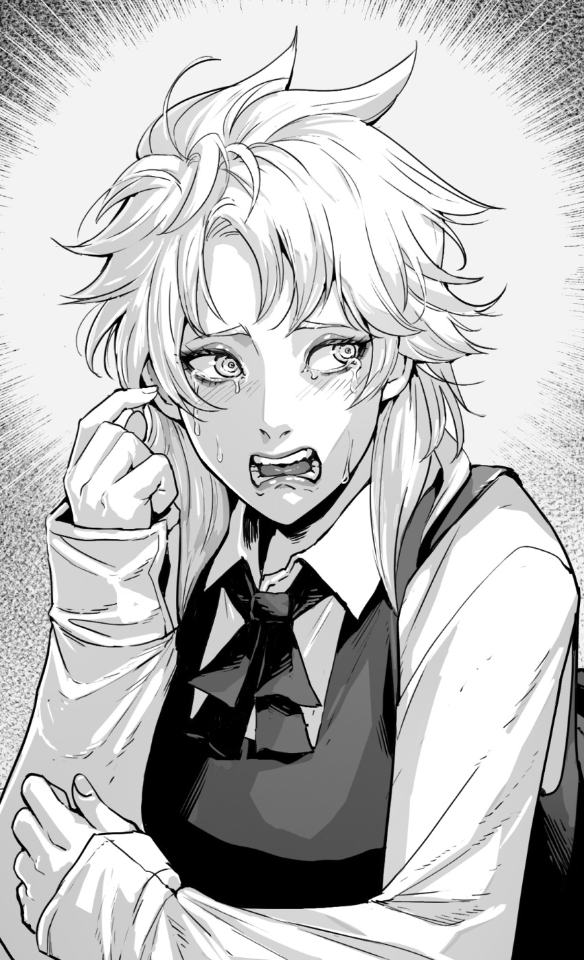 Safebooru - 1girl chainsaw man character request cirenk crying fami ...