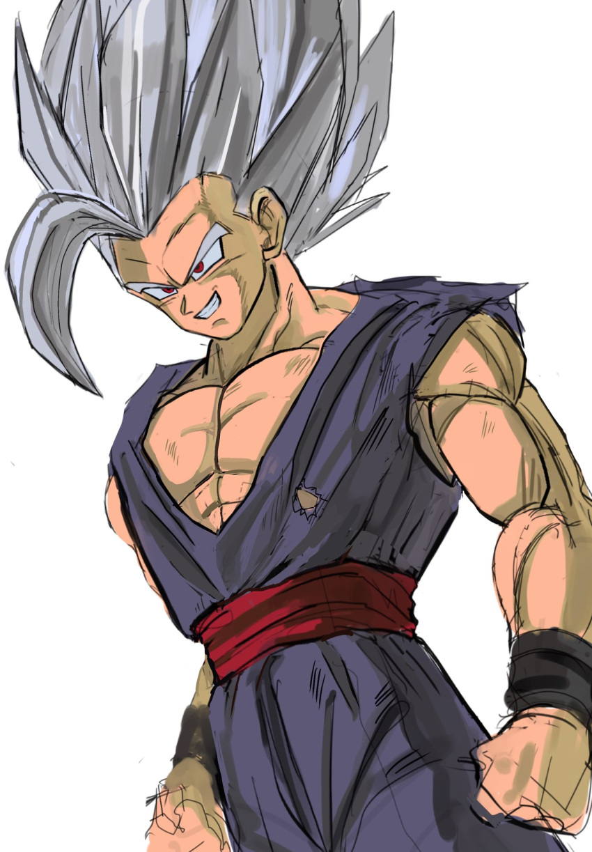 Safebooru - 1boy cowboy shot dougi dragon ball dragon ball super dragon ...